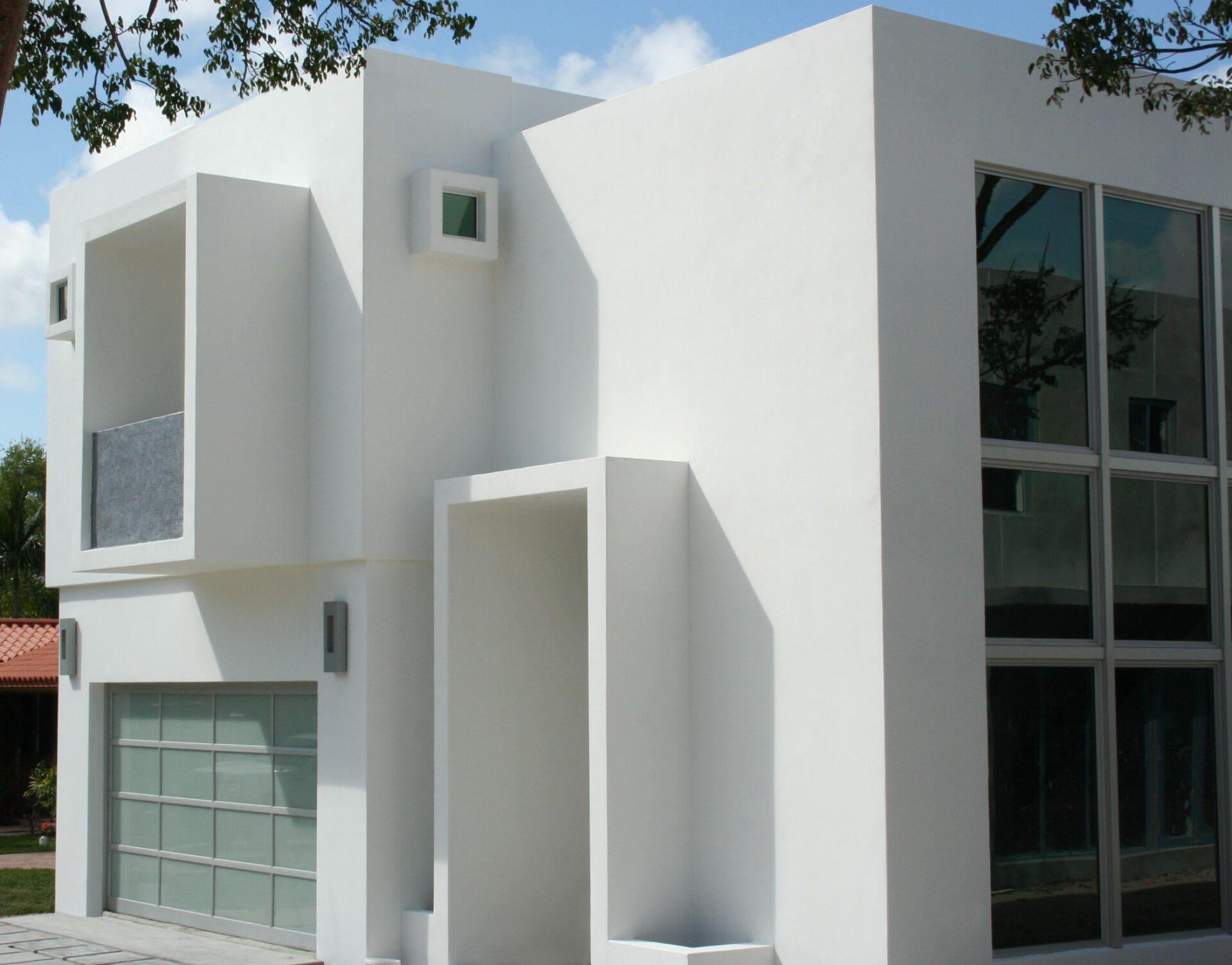 AAC Block Walls With A Lime Base, Bridge, Finish | BioLime